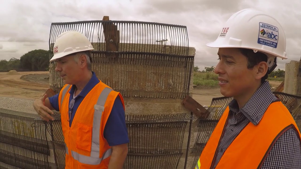 TENSAR ARES Retaining Wall System (Doble Via Warners) - YouTube