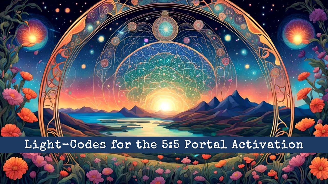 5:5 PORTAL LIGHT-CODES for 555 ENERGY ACTIVATION 5D Ambient New Age Dream Pop Music from Avalon ...