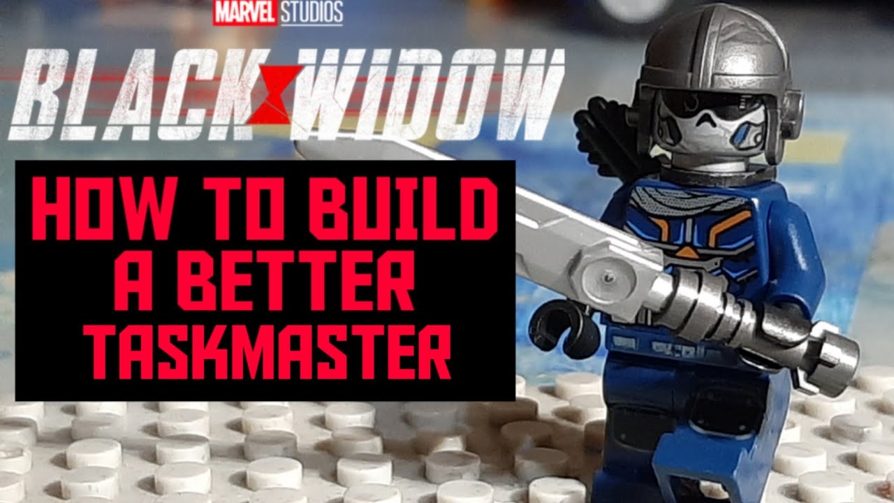 Lego Black Widow How To Build A Better Taskmaster - YouTube