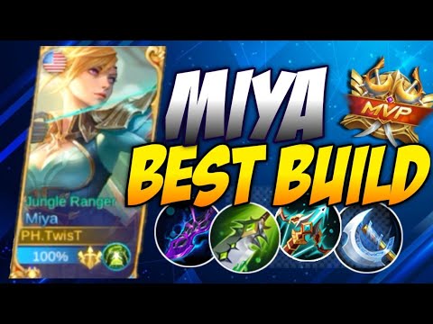BEST BUILD FOR MIYA IN 2021 | MOBILE LEGENDS - YouTube