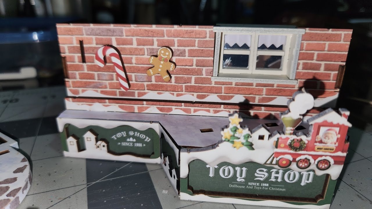 Story Frame Series by Rolife #4A - Santa's Toy Shop - YouTube