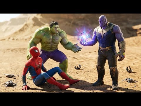 Two Worlds Collide! 🌎 Spider-Man Joins Batman to Save Hulk from Mind ...