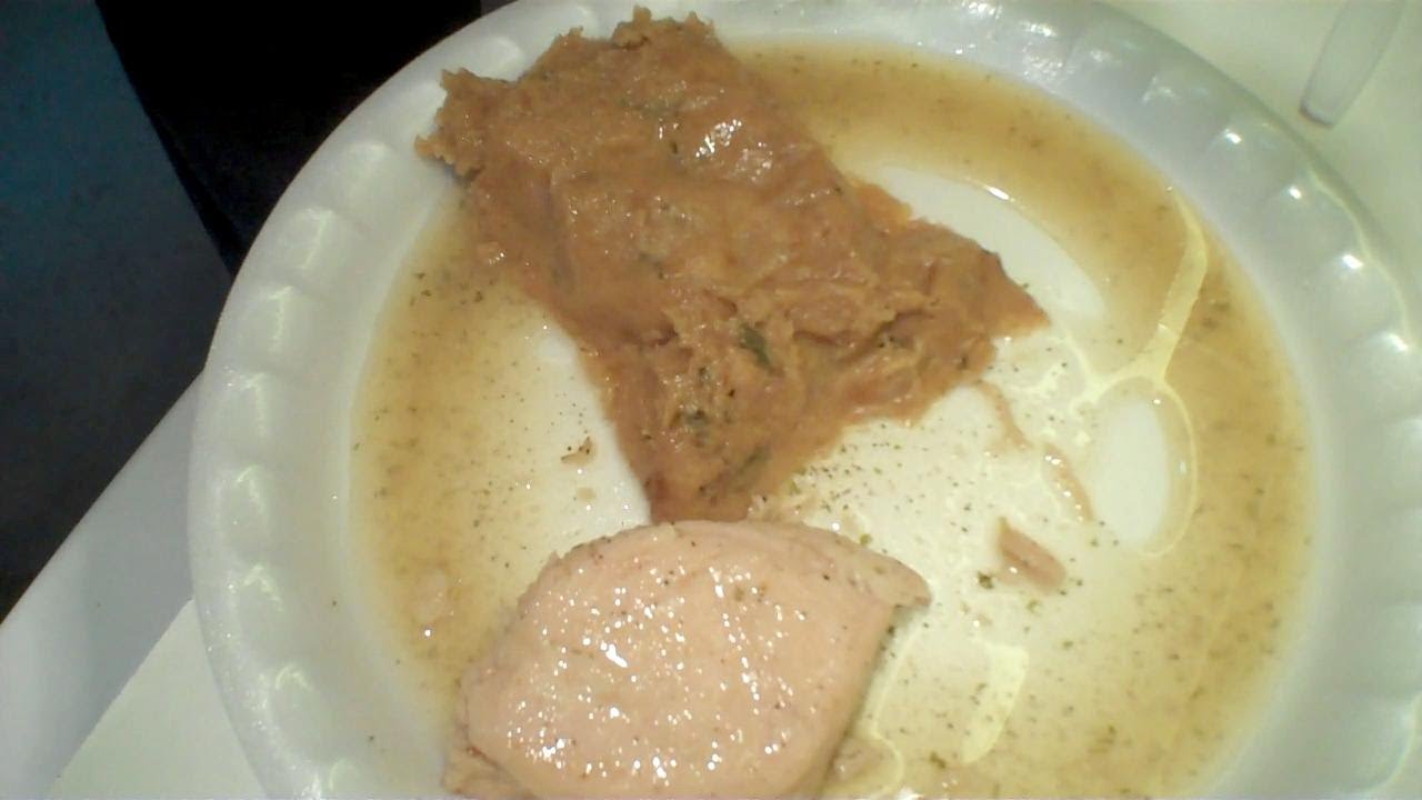 Mini Review: MRE Cornbread Stuffing and Garlic and Herb Chicken - YouTube