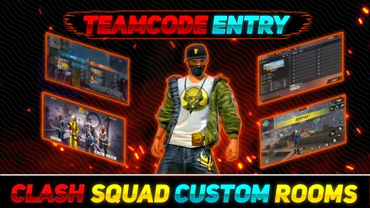 CLASH SQUAD CUSTOM ROOMS AND GIVEAWAY TOURNAMENTS | FREEFIRE LIVE ...