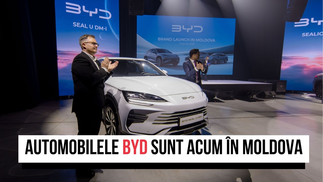 Brandul auto BYD a intrat pe piața din Republica Moldova: Inovații din ...