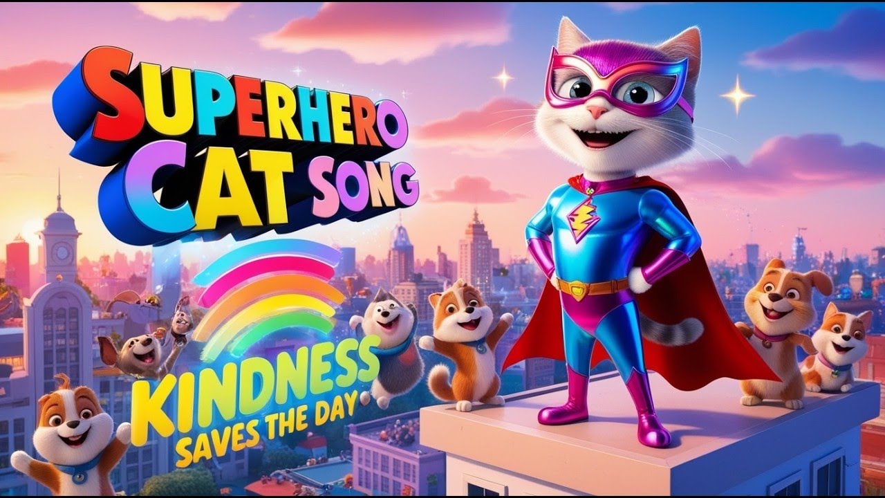 Superhero Cat Saves the World Never Before Seen Epic Kids Animation ...