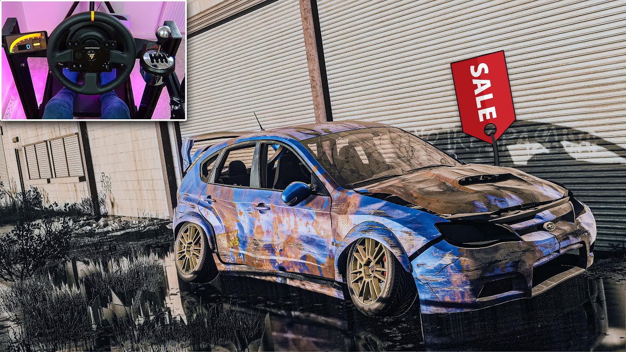 Rebuilding a Subaru Impreza WRX STI - NFS Heat | Thrustmaster TX - YouTube
