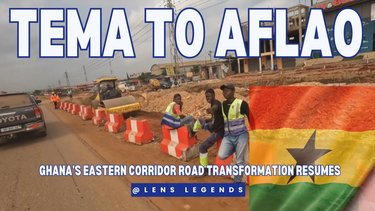 Ghana’s $105M Road |Mahama Brings Back Life to the Accra-Aflao Road ...