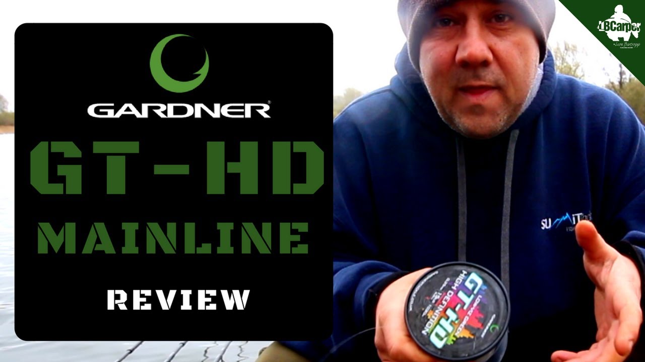 REAL FISHING TACKLE REVIEWS GARDNER TACKLE GT HD MAINLINE - YouTube