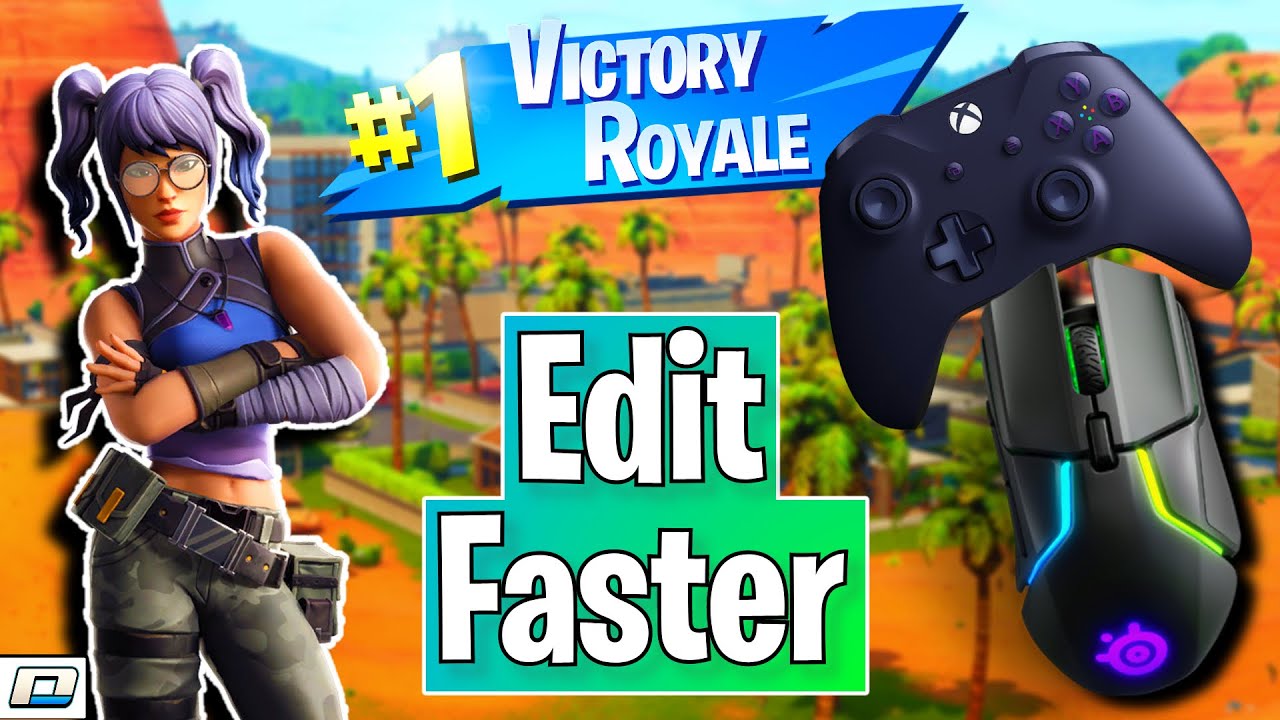 How To Edit Fast On Console And PC In Chapter 2 Season 4 Fortnite - YouTube