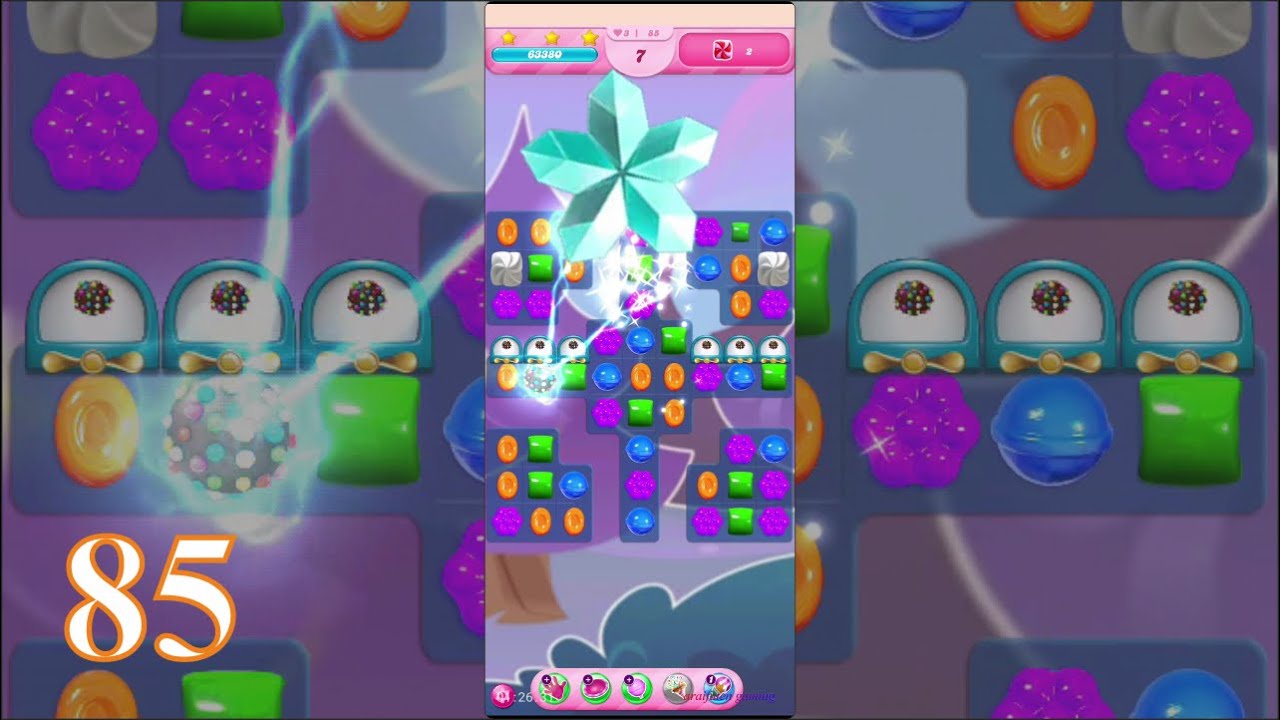 🔴 Crushing Candy Crush Saga: Conquering level 85 with Style 💥 - YouTube