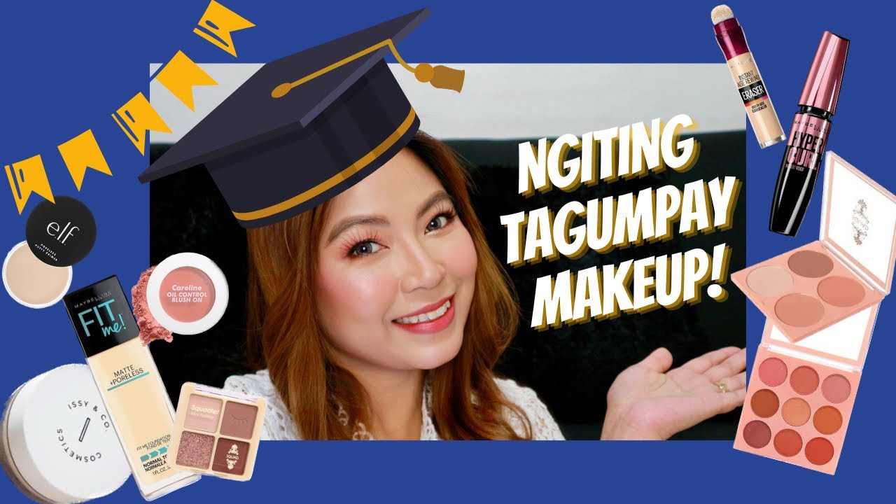 Ngiting Tagumpay! | Budget Friendly Graduation Makeup Tutorial - YouTube