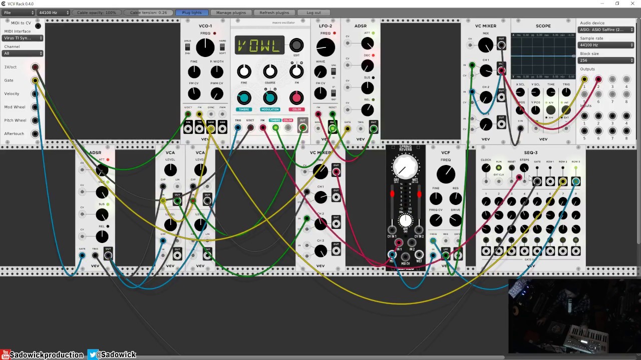 Exploring VCV Rack 0.4.0 - YouTube
