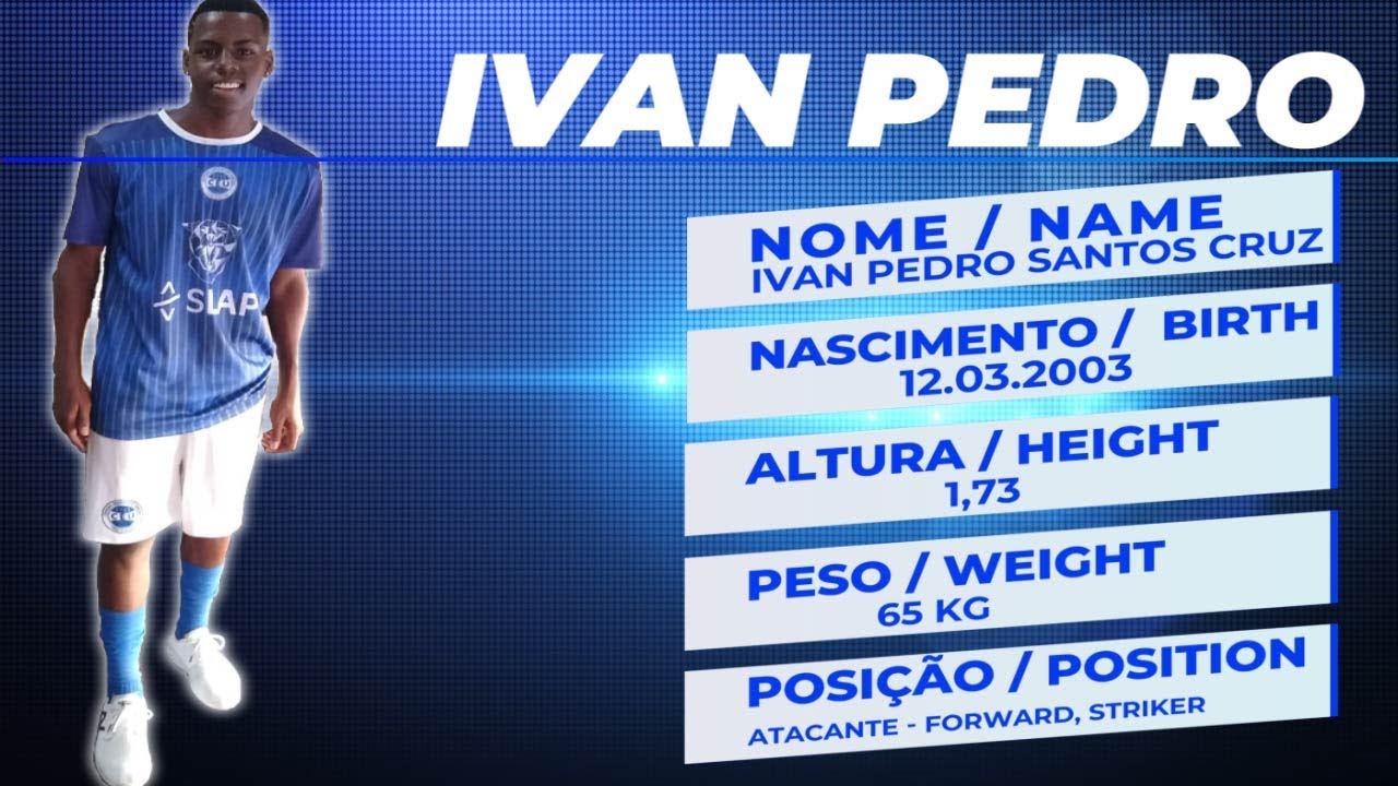 MELHORES MOMENTOS IVAN PEDRO - ATACANTE/2020 - YouTube