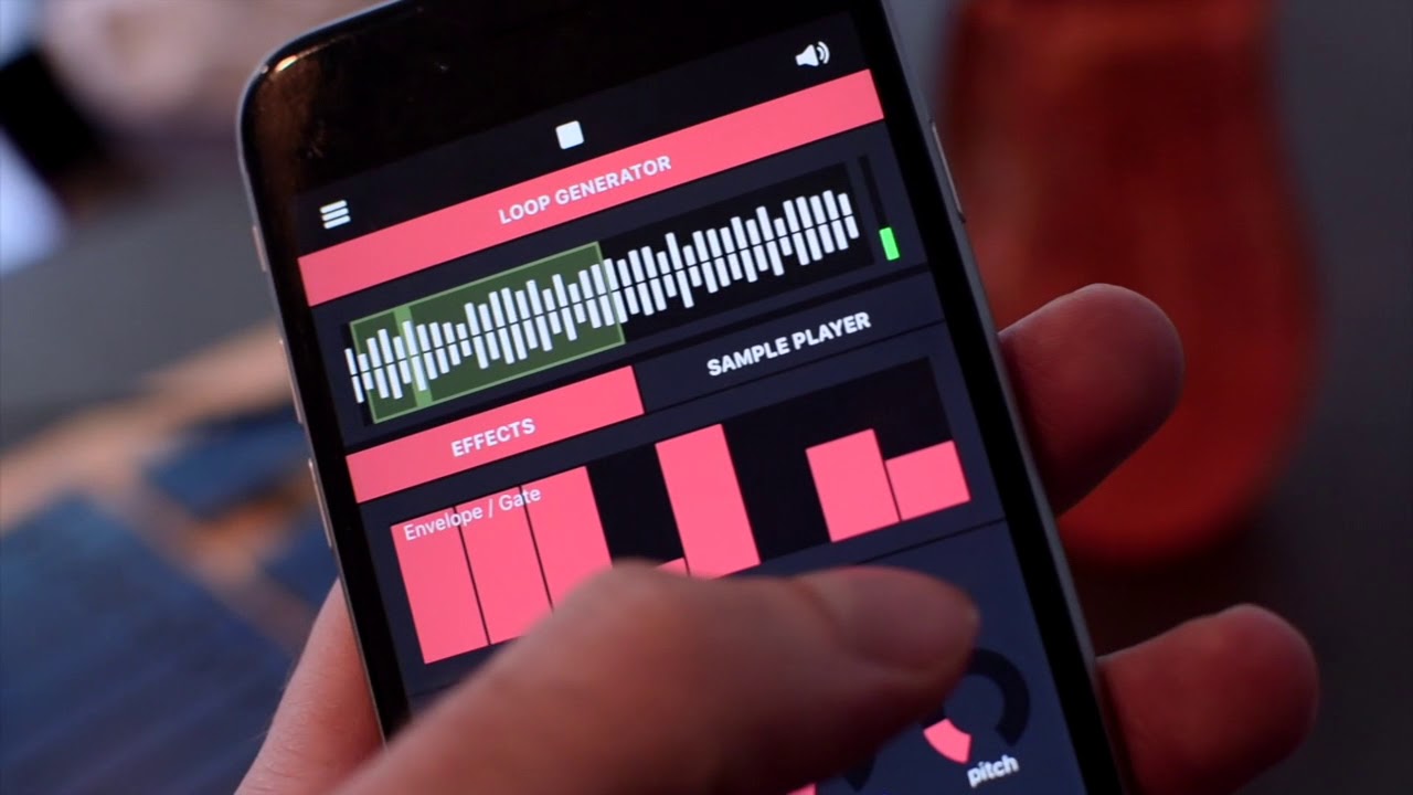 Experimenting with Loopfield app and a metallophone - YouTube