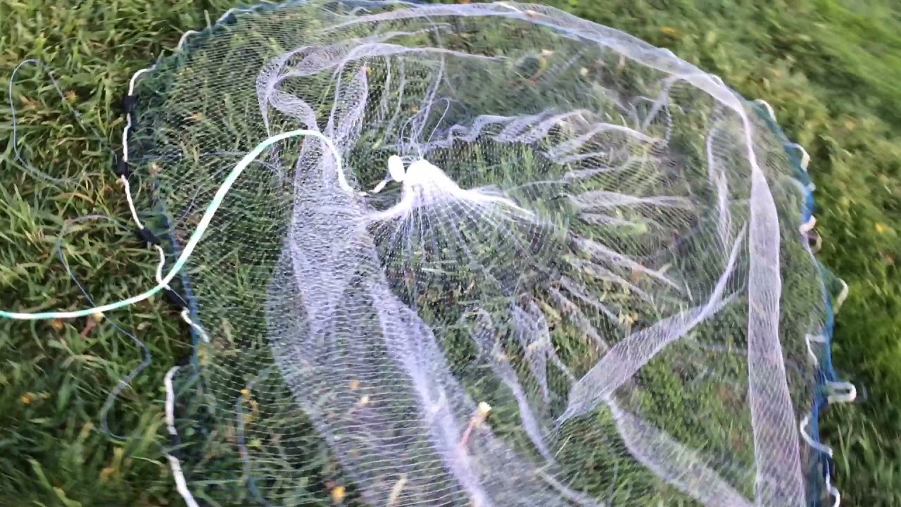 How To Through A Cast Net. - YouTube