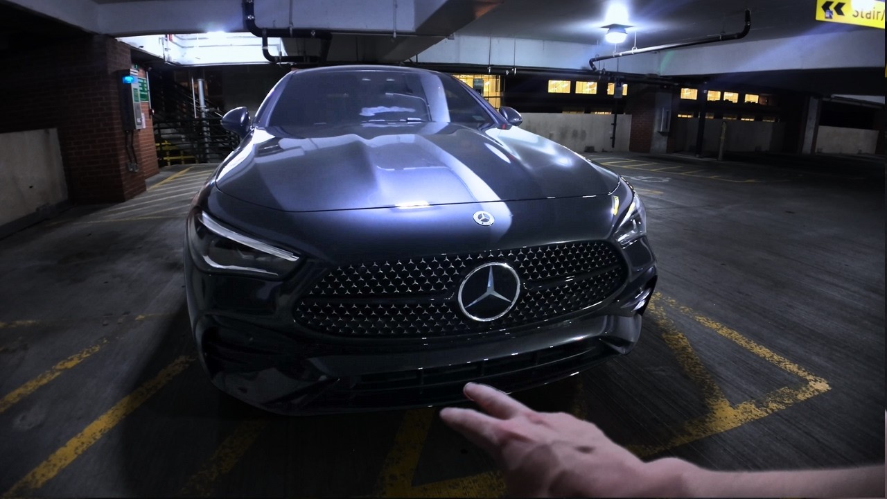 I BOUGHT A MURDERED OUT MERCEDES CLE AT 20! - YouTube