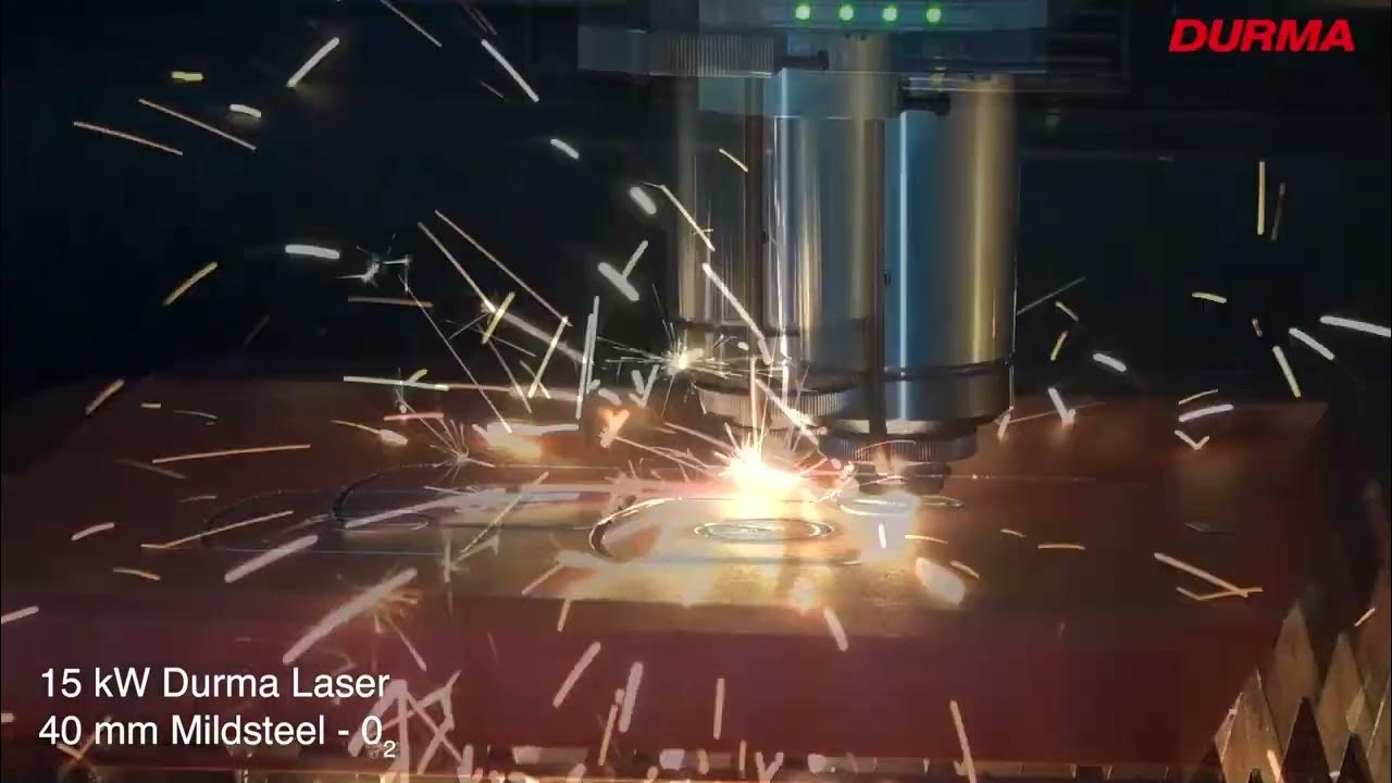 DURMA HD-F 3015 V CONCEPT 15 kW FIBER LASER - YouTube
