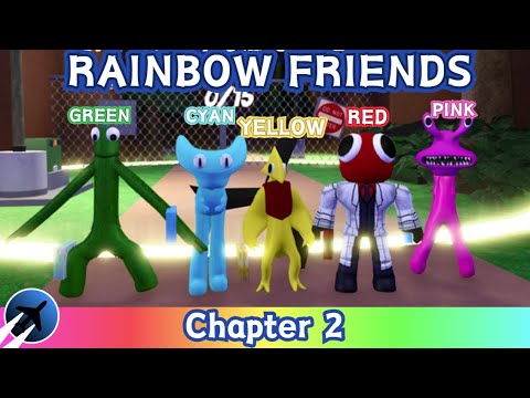 Playing Rainbow Friends with THE RAINBOW FRIENDS! (RF Chapter 2) # ...