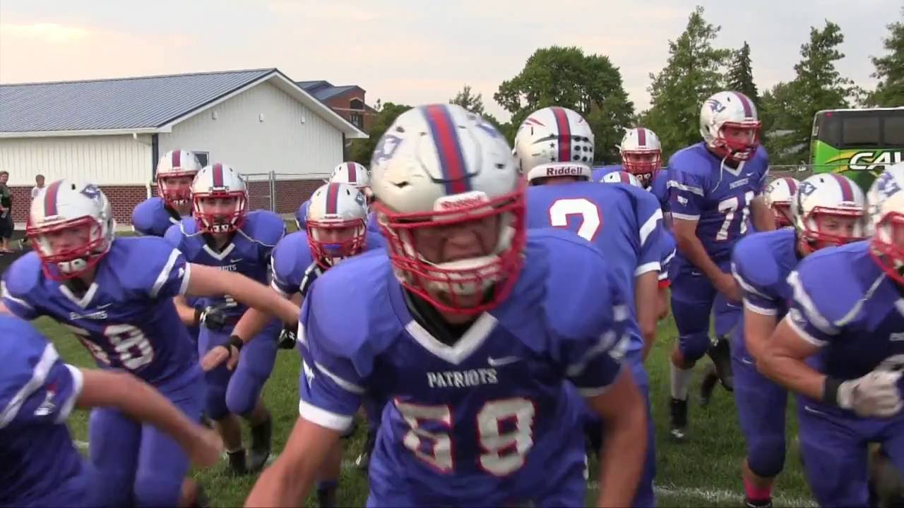 Tri-Village Football 2016 - YouTube