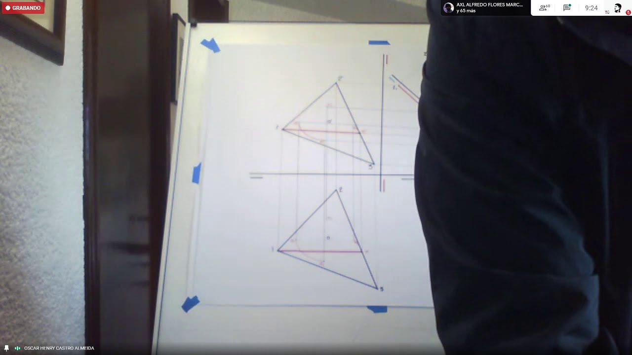 Trazar un circulo en un plano cualquiera | GEOMETRIA DESCRIPTIVA ...