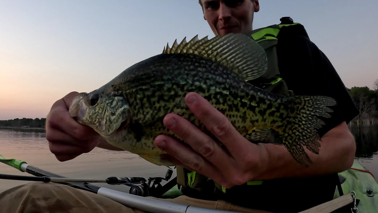 Berkley Flicker Shads CATCH FISH (Central Wisconsin Kayak Fishing ...