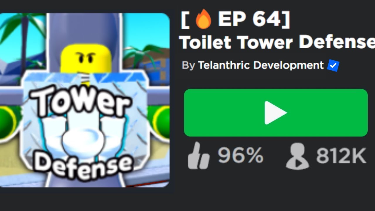 This is the NEW Toilet Tower Defense... - YouTube
