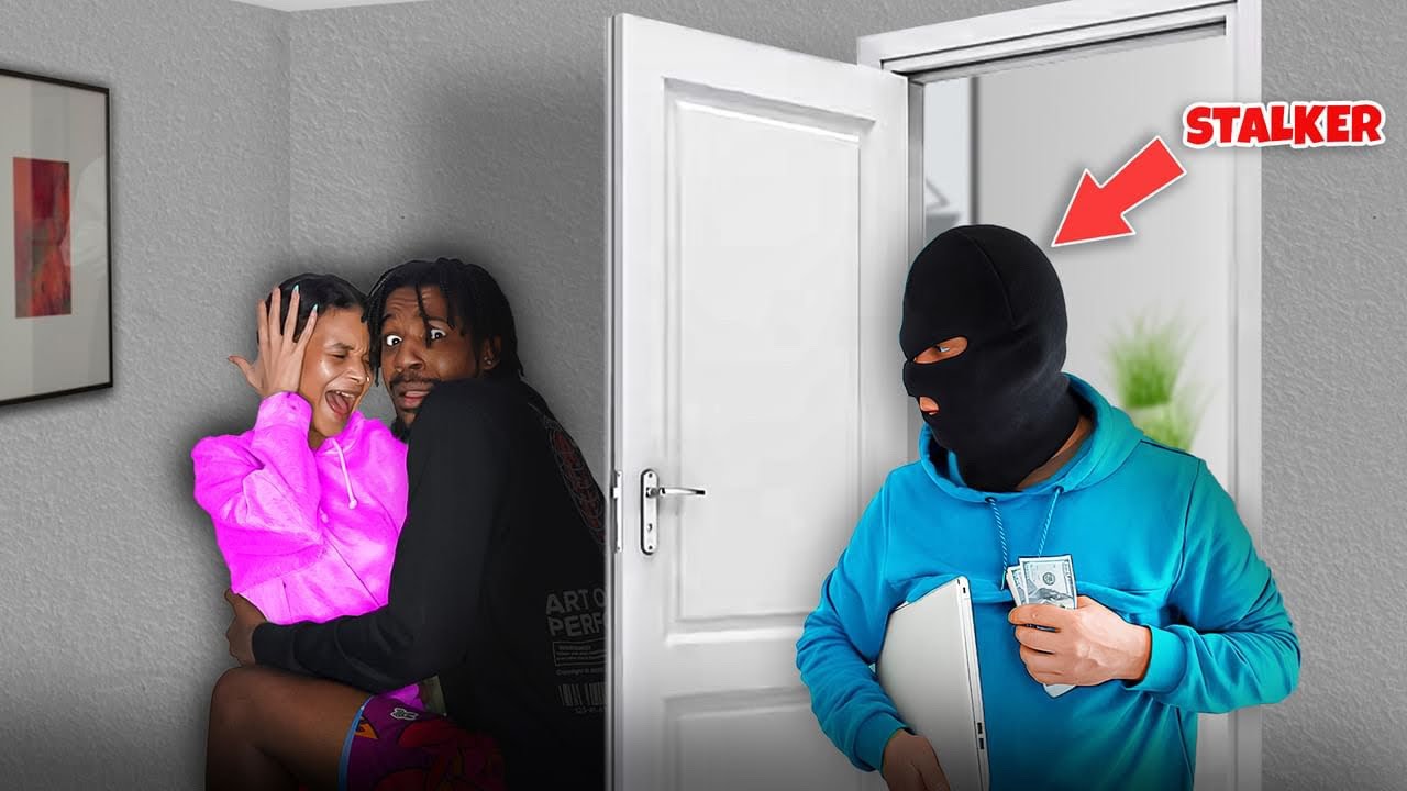 Our STALKER BROKE into our house … - YouTube