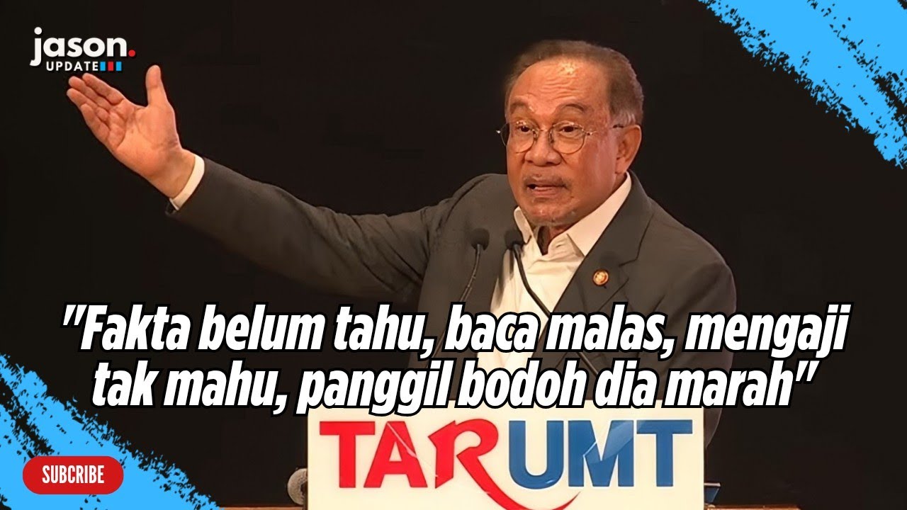Ucapan PM Anwar Ibrahim di Program TEMU ANWAR @ TAR UMT - YouTube