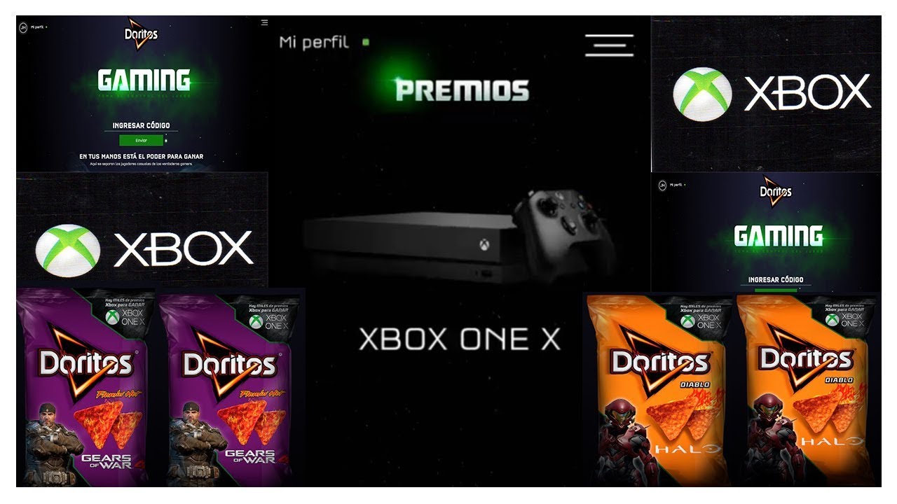 Doritos - Xbox - GAMING - Ingresando códigos - YouTube