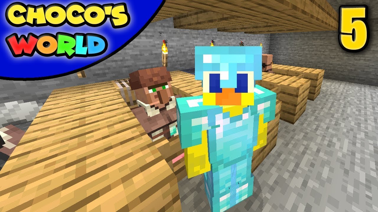 Ultimate Core Villager Hub! | Choco's World (Hardcore Vanilla) | Ep 5 ...