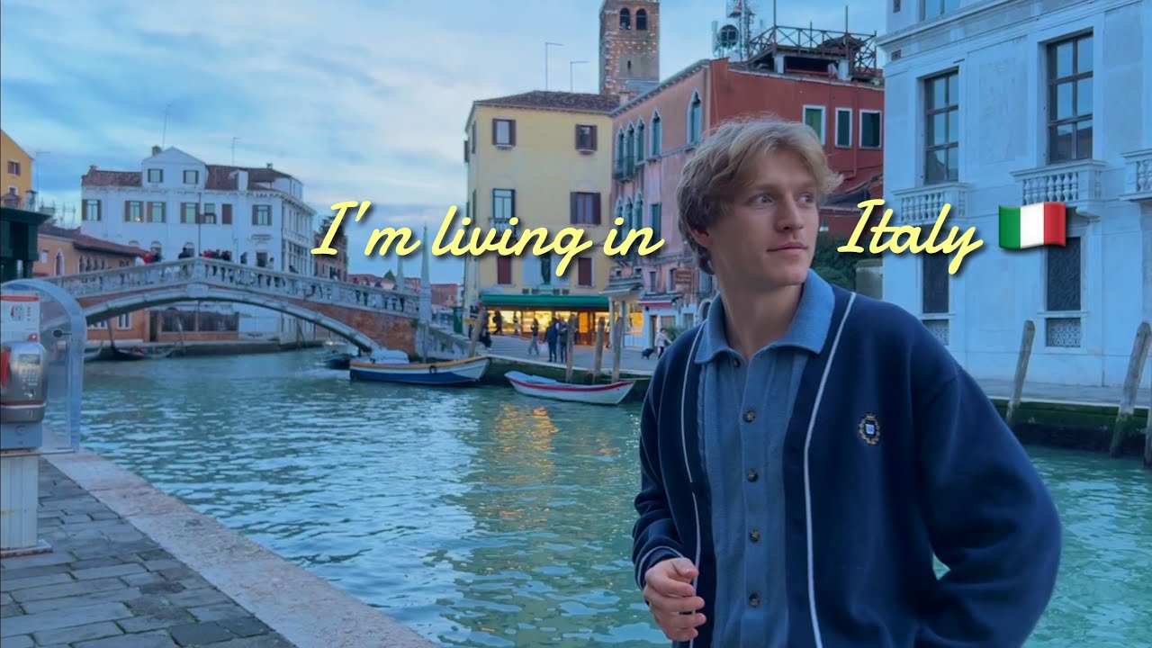 I'm living in Italy. - YouTube
