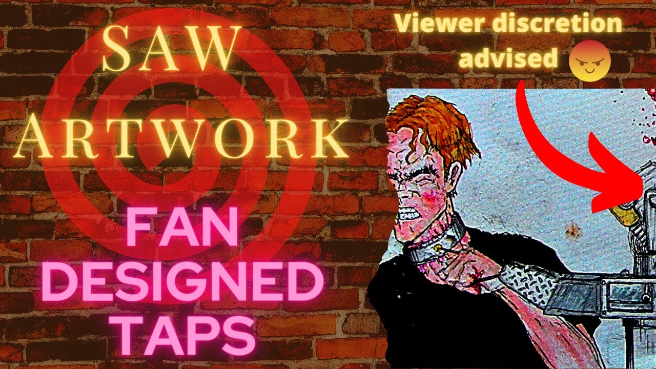 SAW Artwork_ fan designed traps. - YouTube