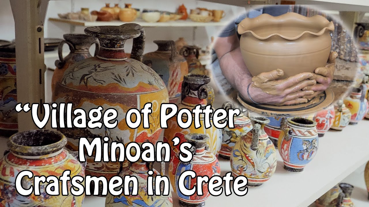 "Village of Potter", Thrapsano in Crete, Greece - YouTube