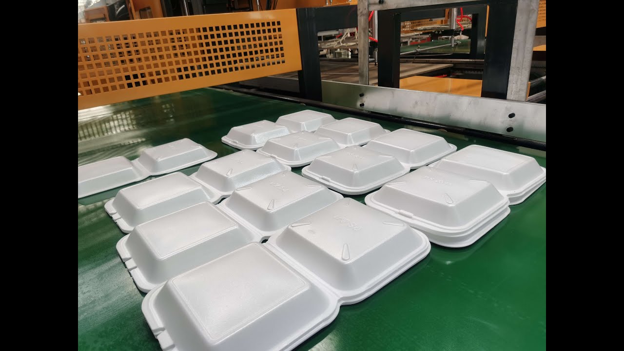 Good Price Ps Foam Plastic Food Box/Plate Making Machine Full-Automatic ...