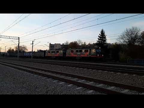 EU07-180+EU07-199 Cargounit - YouTube