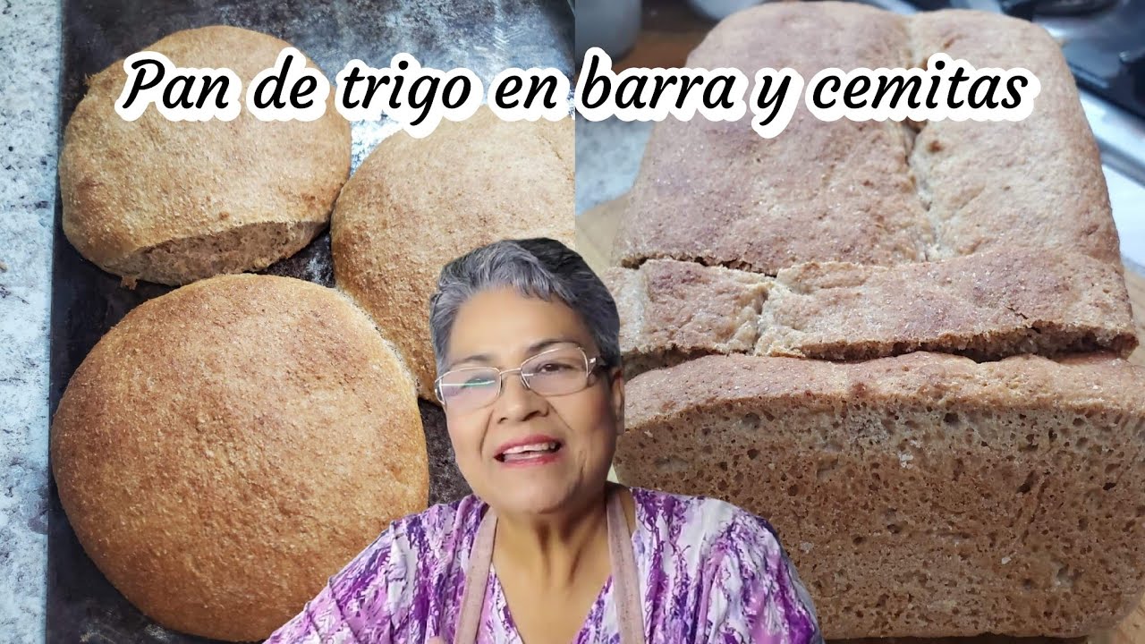 Pan de barra integral y cemitas 🍞🍔 😋| Cocina tutuli . - YouTube