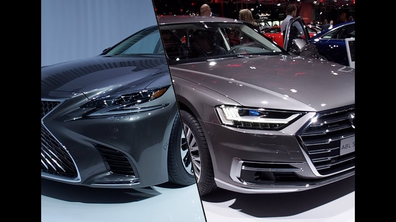 2017 Lexus LS 500 vs. 2018 Audi A8 - YouTube