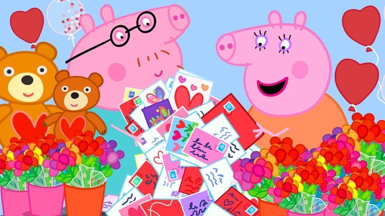 Cartoons für Kinder ️ Mama und Papa Wutz ️ Valentinstag-Special | Peppa ...