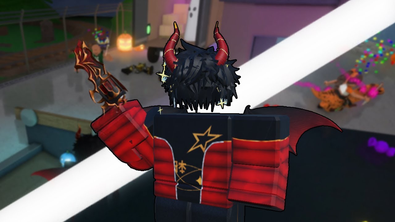 MURDER MYSTERY 2 VAMPIRE GUN HALLOWEEN MONTAGE - YouTube