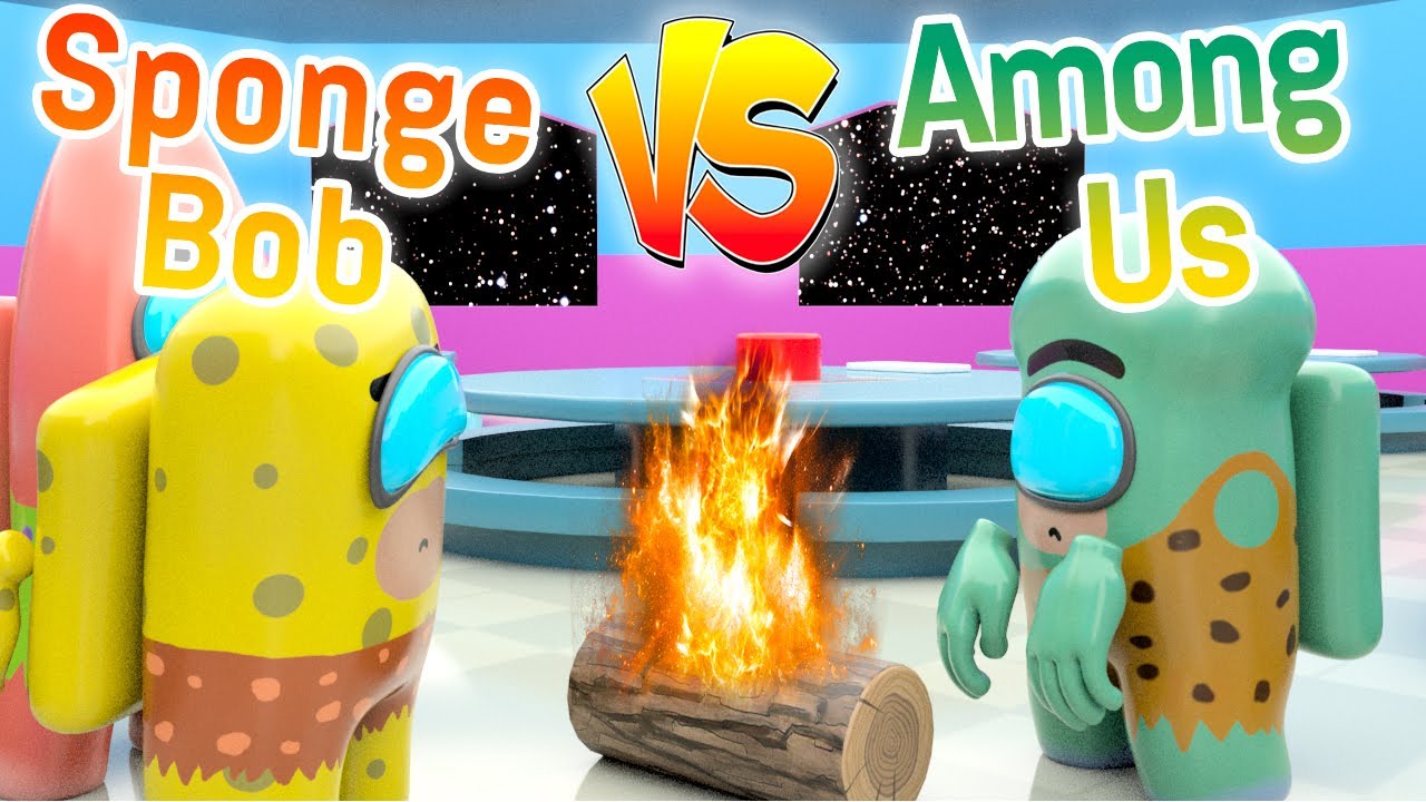 SpongeBob vs Among Us ( Part 2 ) - YouTube