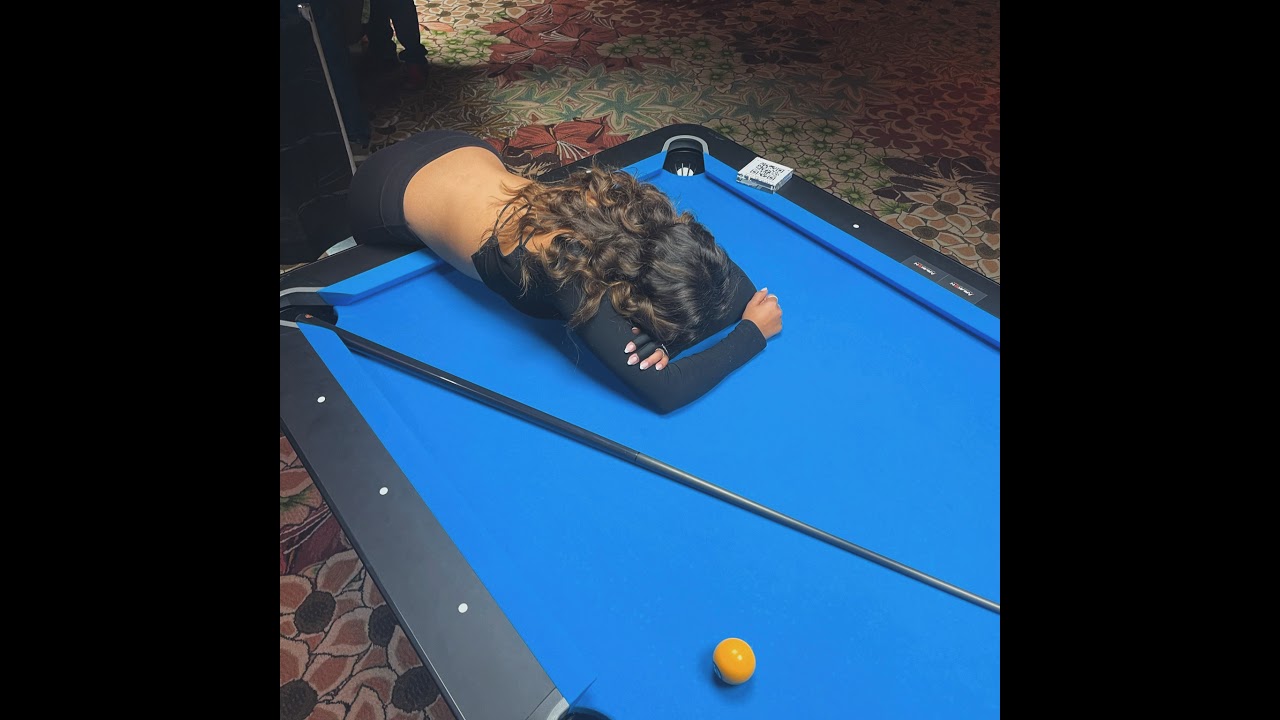 Hana Ali Pool (Billiards) Practice - YouTube