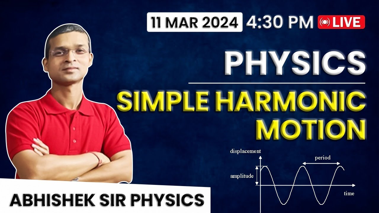 Simple Harmonic Motion Made Easy | CDS Exam Live Session | The Cavalier - YouTube