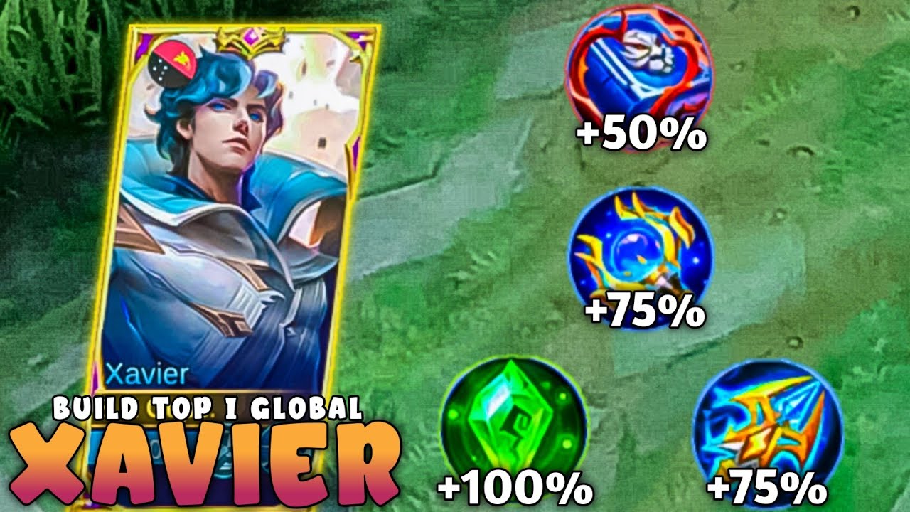 Best Gameplay Xavier Terbaru 2023 !!! Build Xavier Tersakit 2023 ...