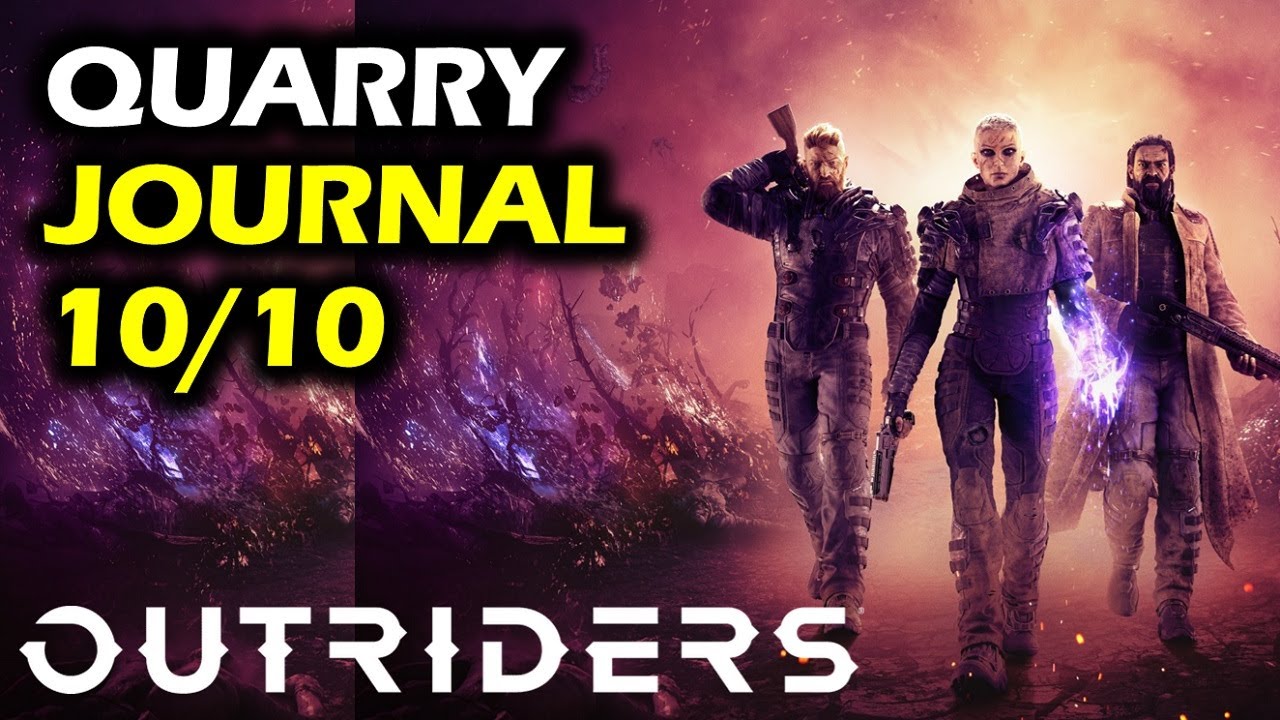 Quarry: All Journal Entries Locations | Outriders Collectibles Guide ...