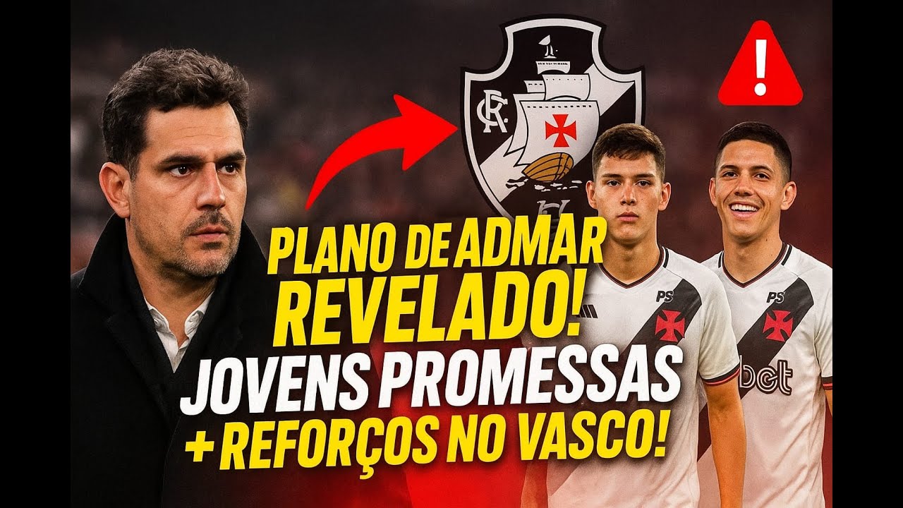 ADMAR LOPES FAZ HISTÓRIA NO VASCO! Entenda o projeto e as próximas ...