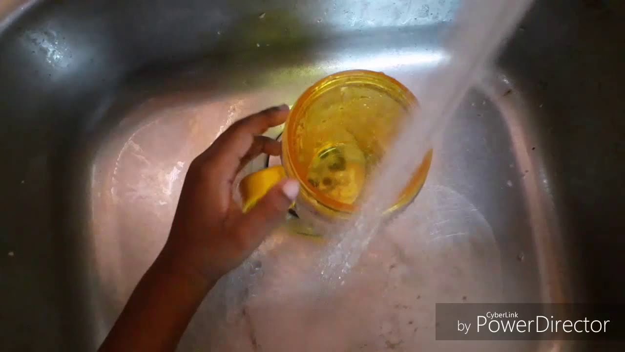 science experiment, lotion and water - YouTube