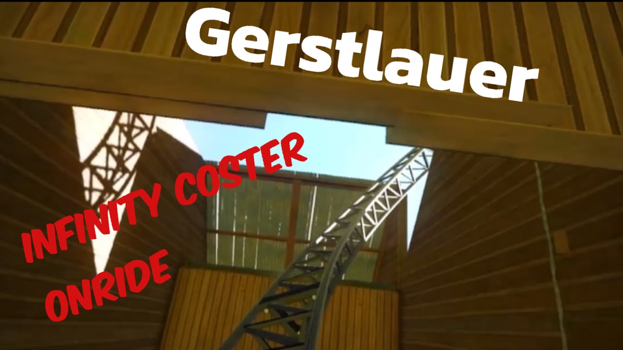 Gerstlauer infinity coaster rebuild planet coaster - YouTube