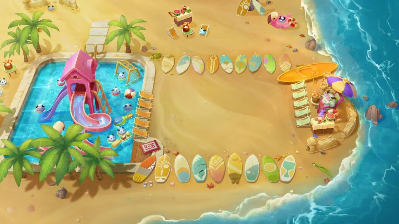Arena Poro Water Park | Mythic Arena Skin - TFT: Golden Spatula - YouTube