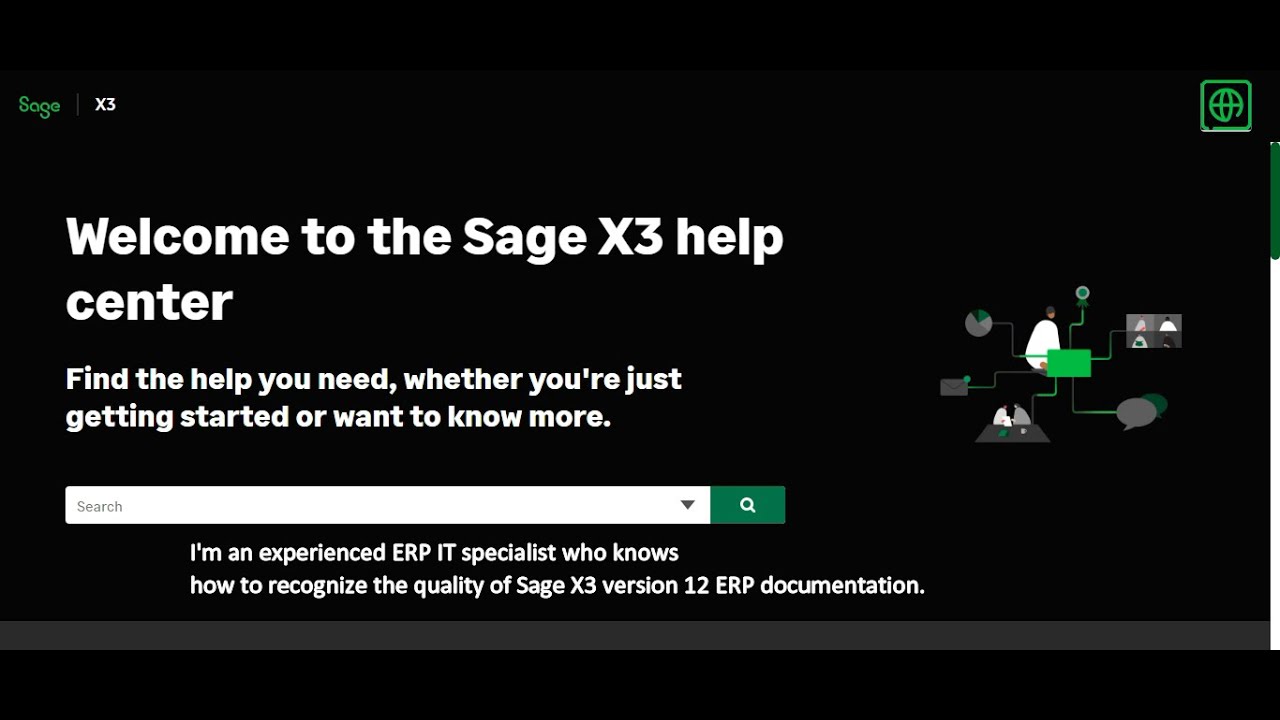 ERP Sage X3 version 12 Documentation - YouTube